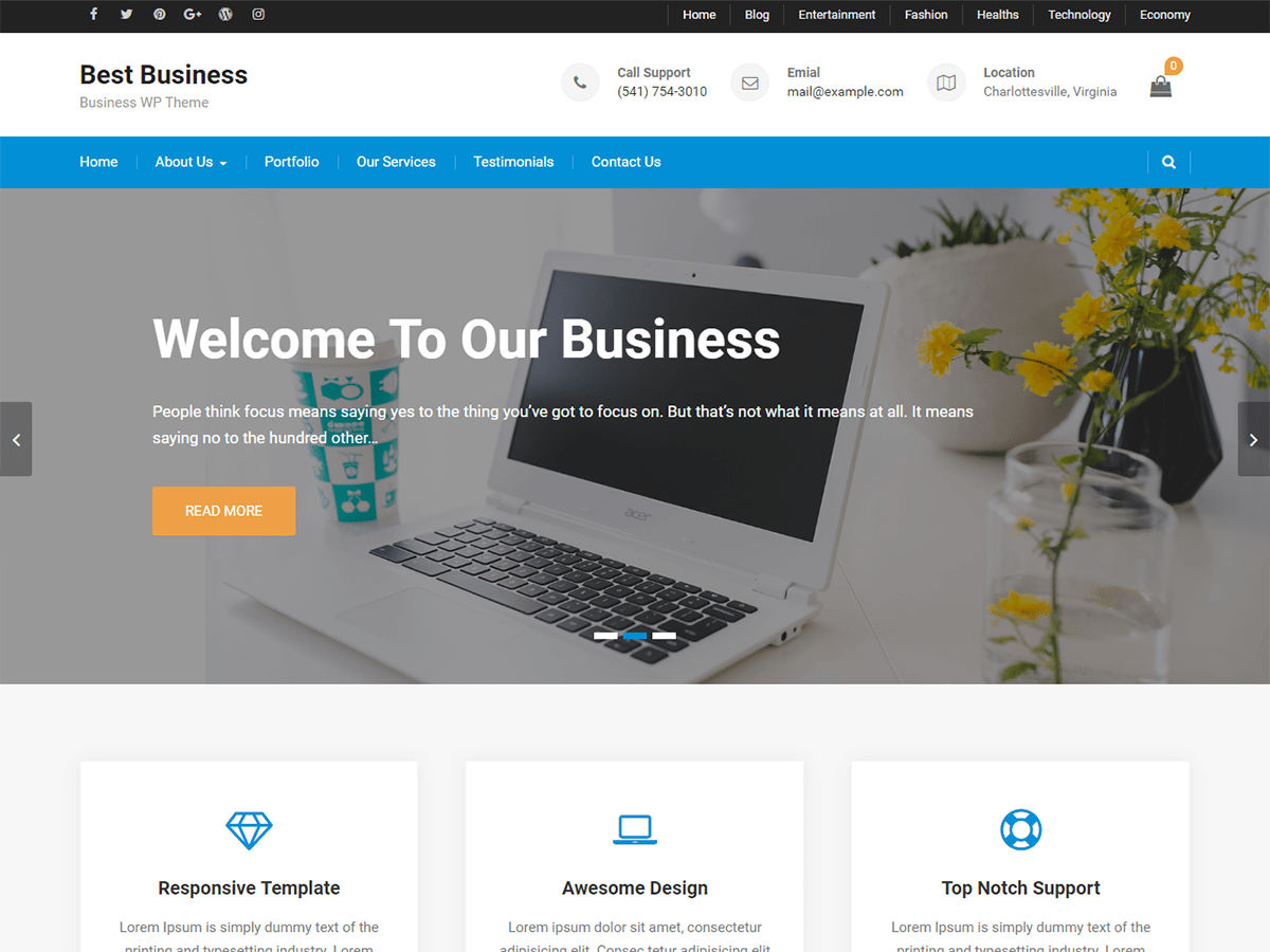 Best Free Responsive WordPress Business Themes - ProDesigns Themes Best Free Responsive WordPress Business Themes - ProDesigns Themes